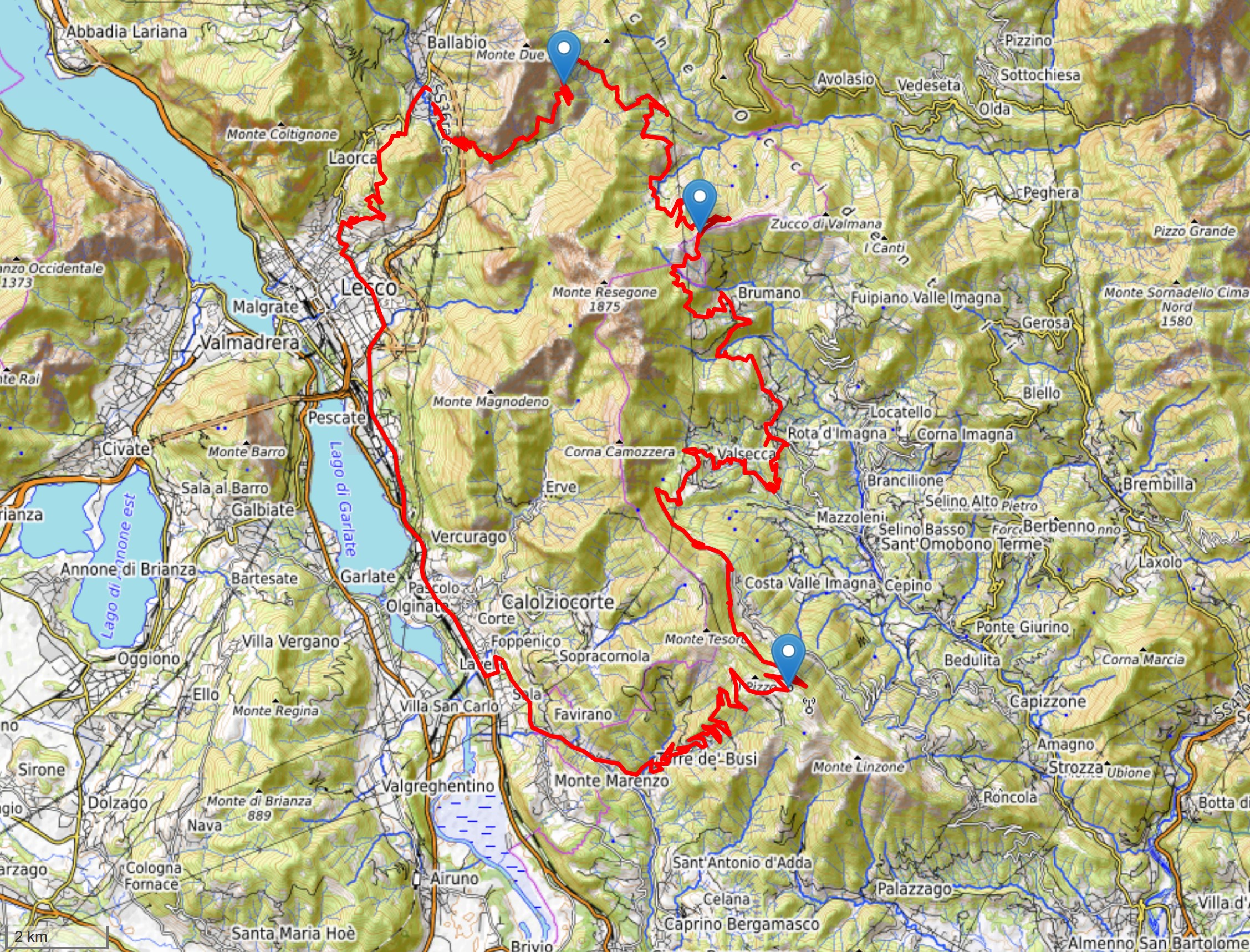 Paolo & Sonja - Mountain Bike - Giro del resegone